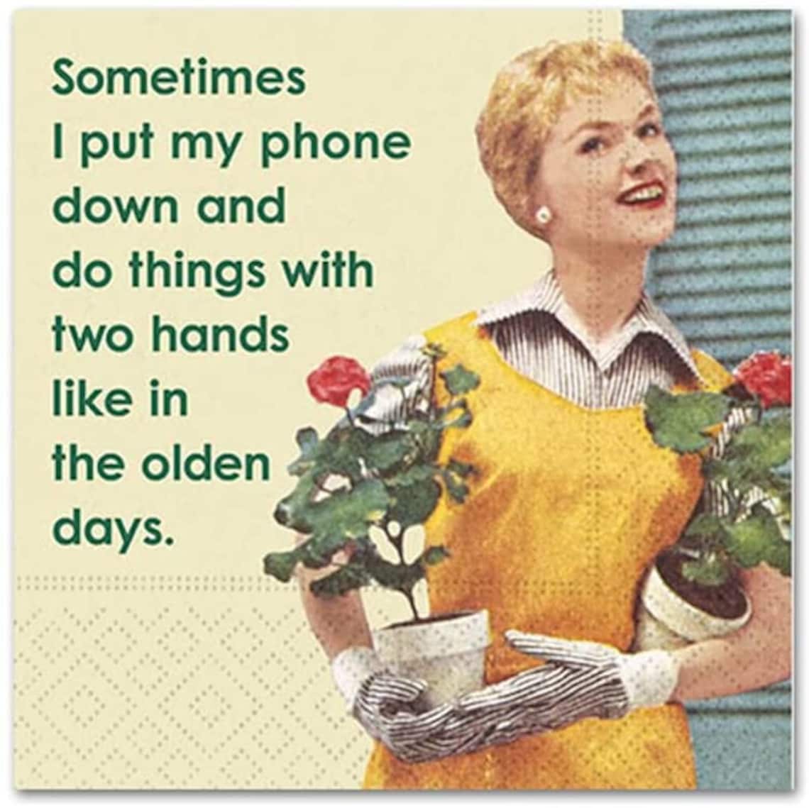 Funny Humor Cocktail Napkins for Women Variety Pack 80 Total Napkins - Etsy