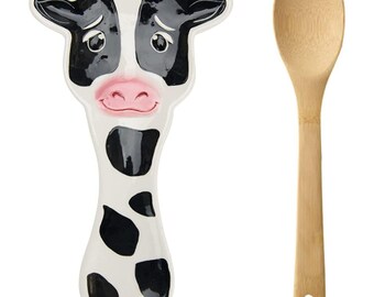Cow Spoon Rest - Etsy