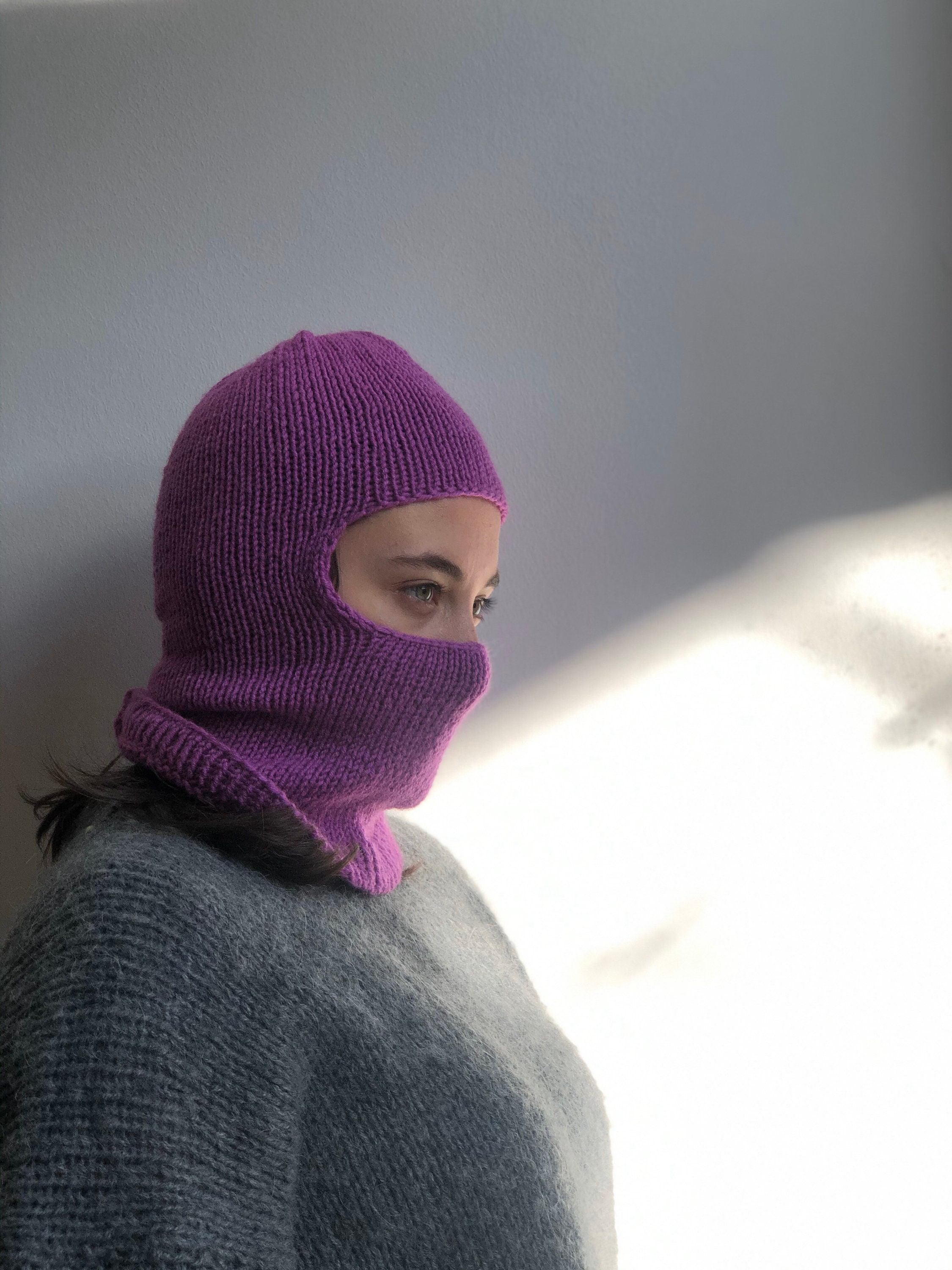 Balaclava Hat for Women Handmade Product Great Gift for Her | Etsy