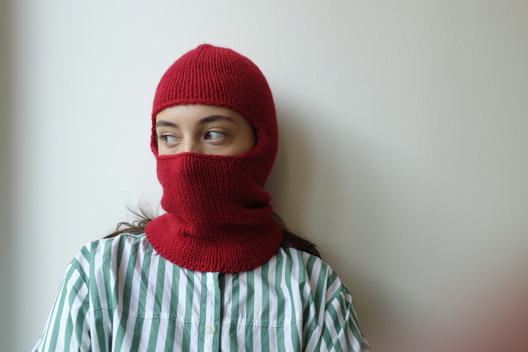 Face mask Wool balaclava hat winter full face mask for | Etsy