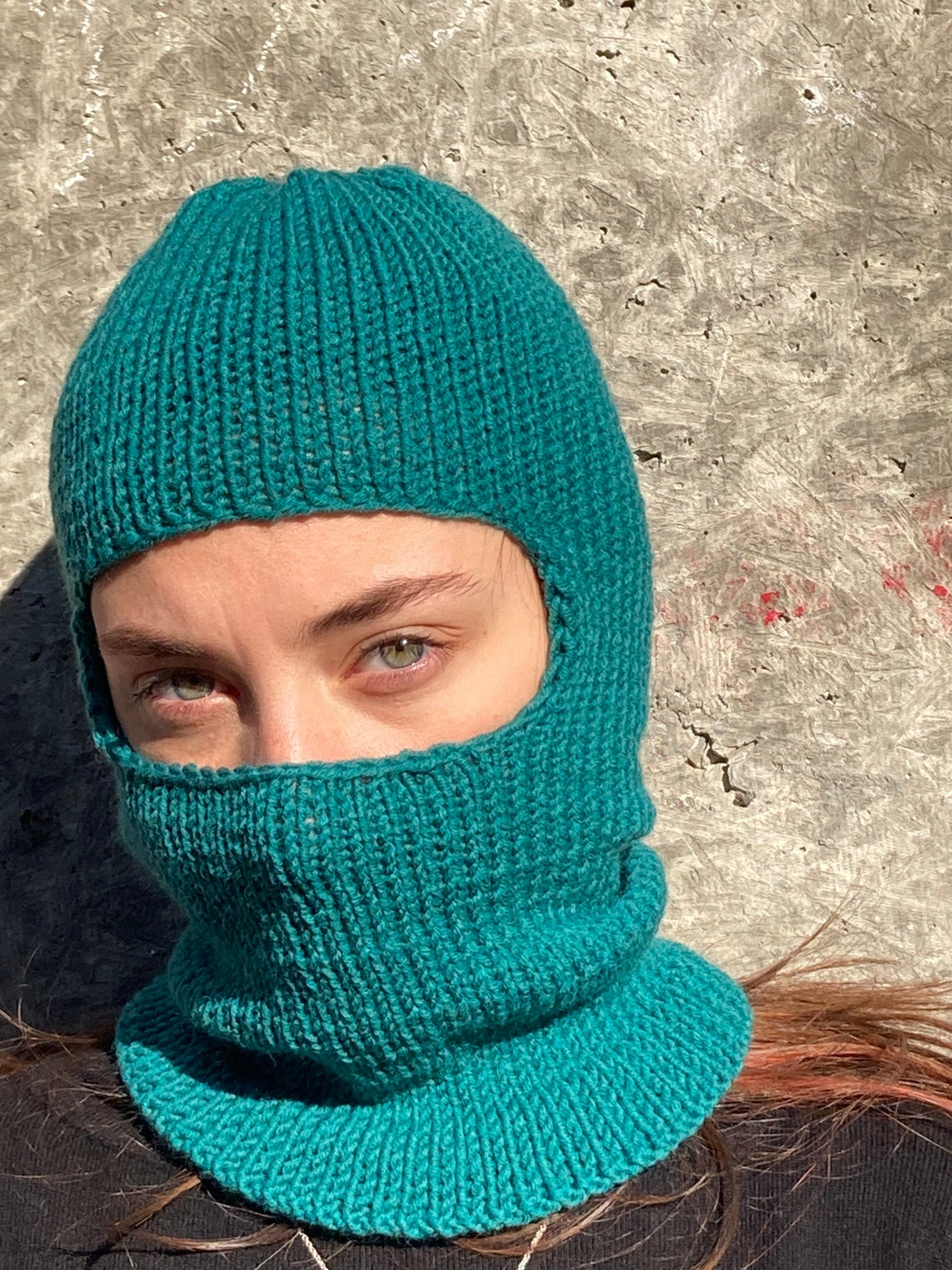 Face Mask Wool Balaclava Hat Winter Full Face Mask for - Etsy