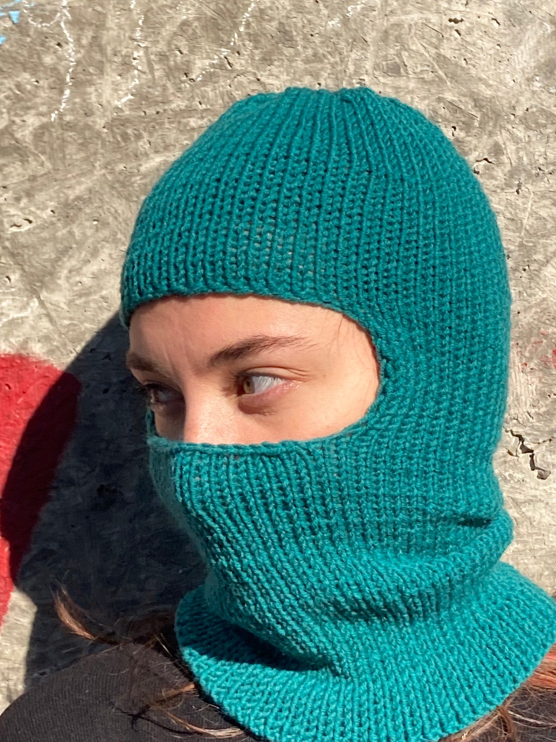 Face Mask Wool Balaclava Hat Winter Full Face Mask for - Etsy