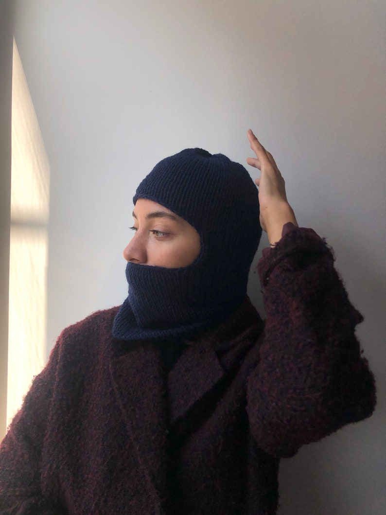 Handmade Balaclava Hand Knitted Balaclava Hand Woven - Etsy