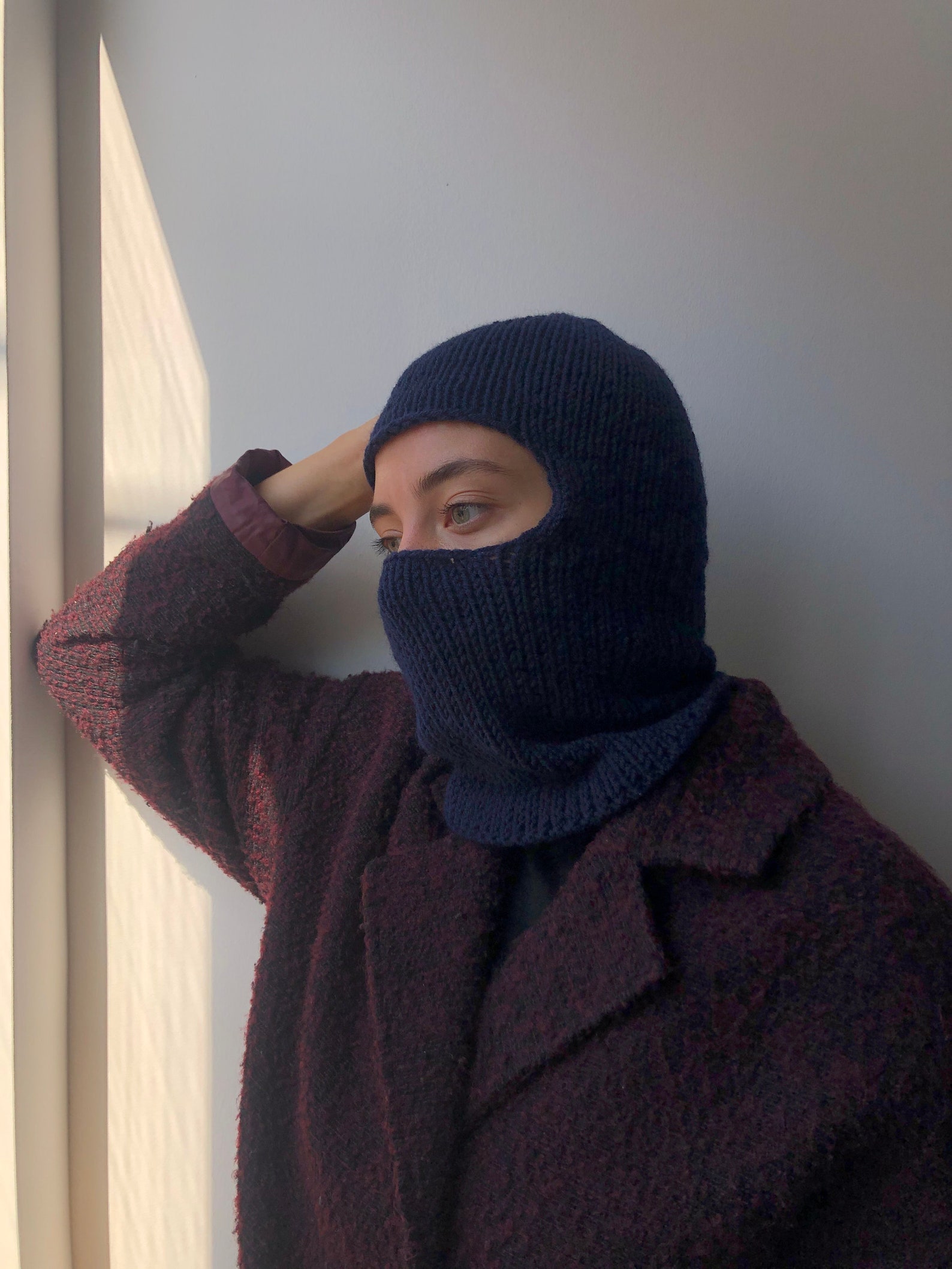 Handmade Balaclava Hand Knitted Balaclava Hand Woven - Etsy
