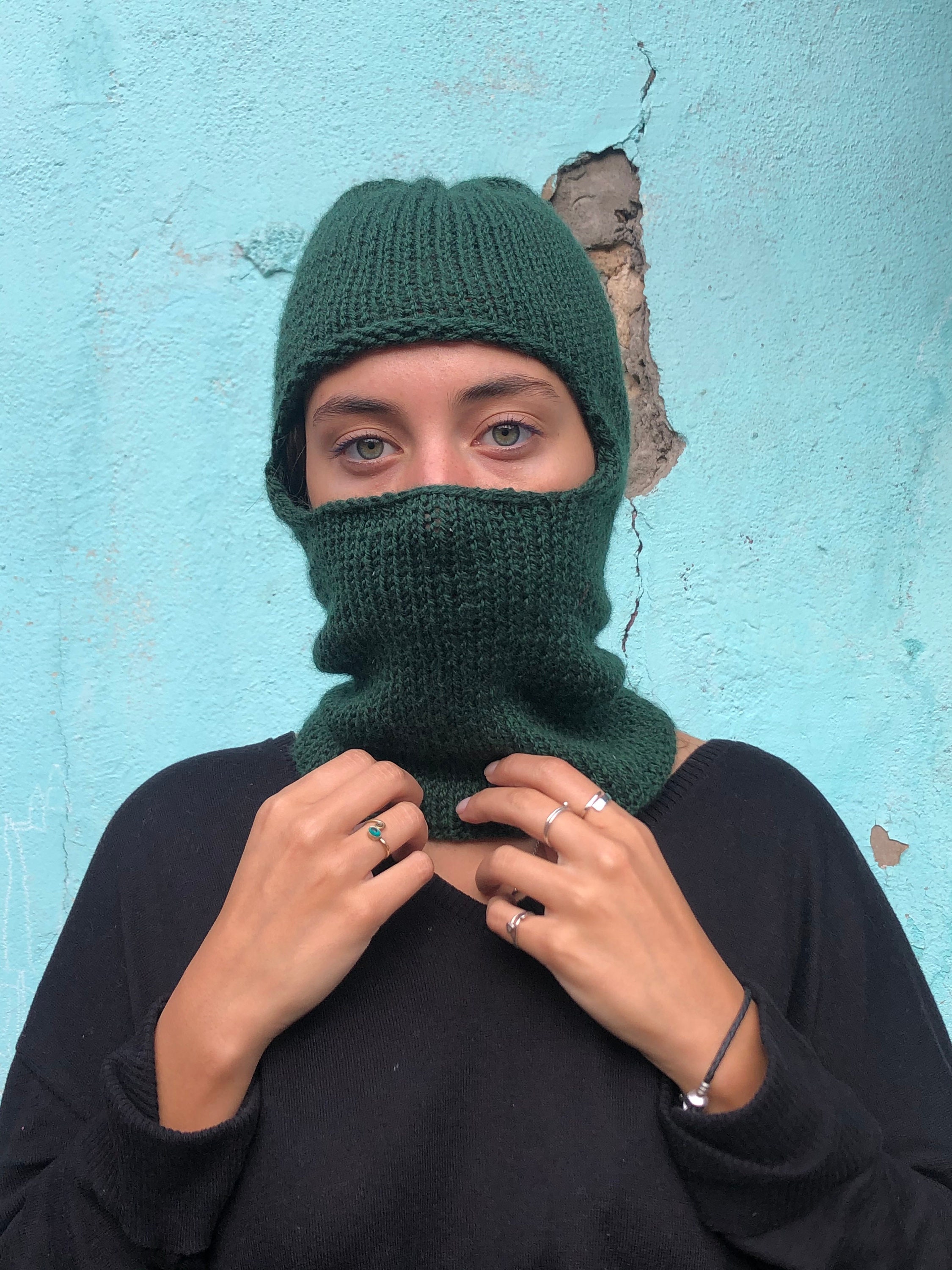 Helmet for Hat Winter Hat Full Face Mask Handmade Mask | Etsy