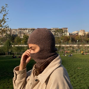 Ski Mask, Wool Balaclava Hat, Winter Full Face Mask for Women, Ski Mask ...