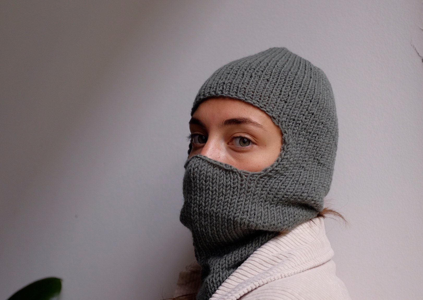 Face Mask Wool Balaclava Hat Winter Full Face Mask for - Etsy