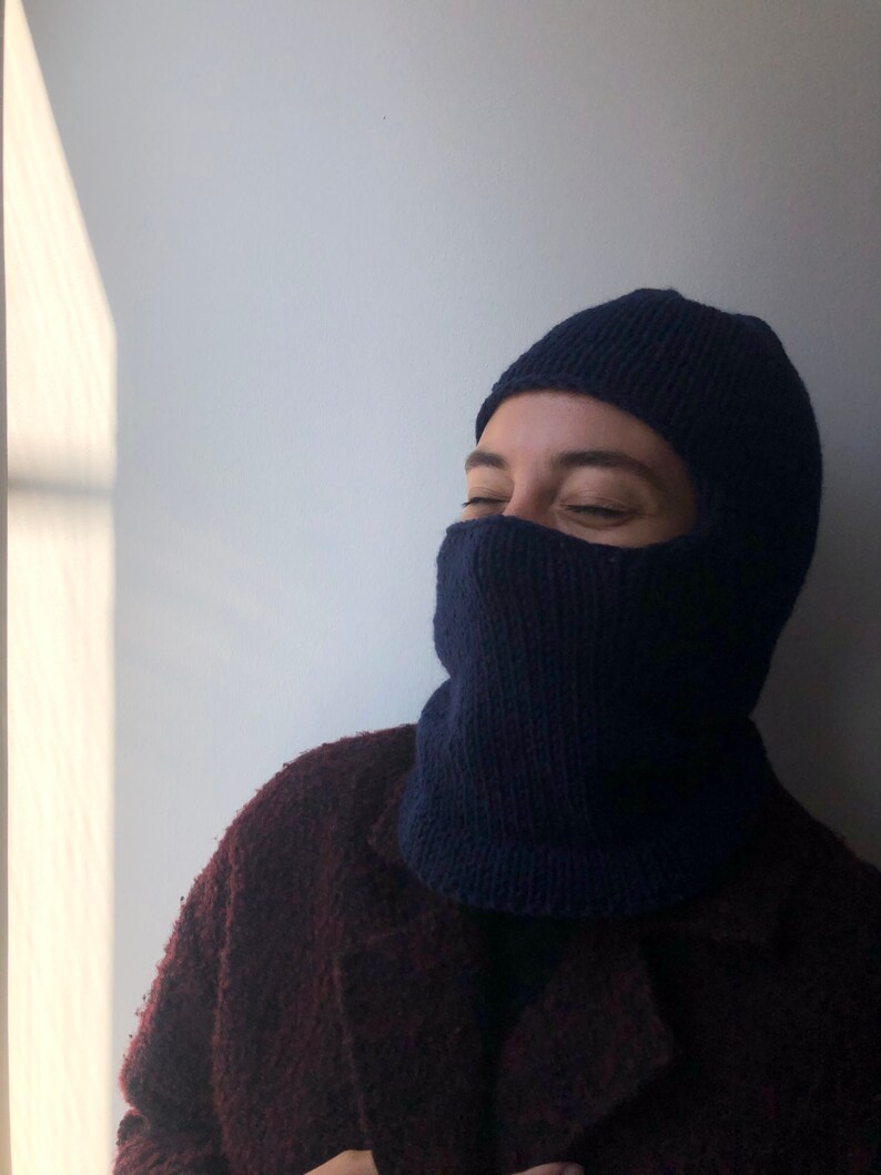Handmade Balaclava Hand Knitted Balaclava Hand Woven - Etsy