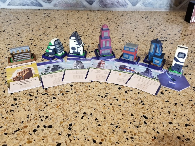 Snap on Bases for Landmarks in Tapestry - Base Game AND Plots & Ploys ...