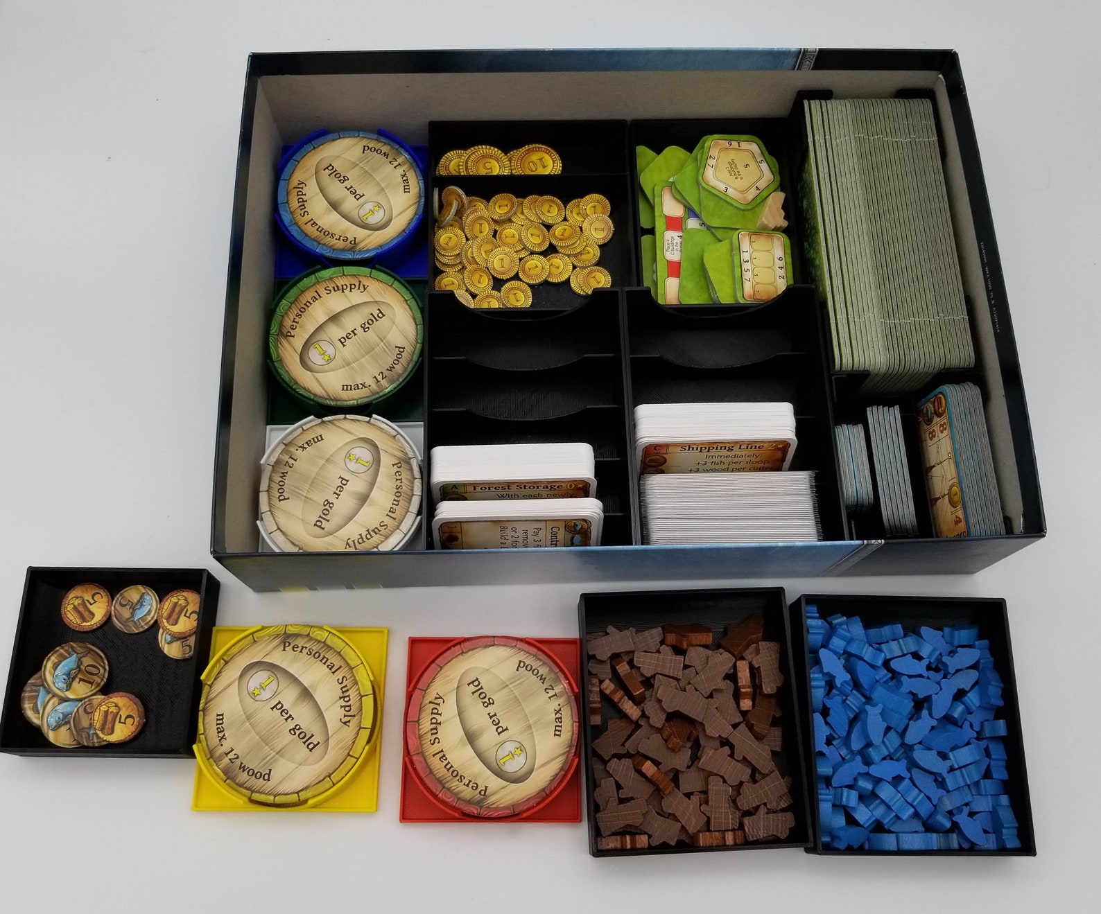 Nusfjord Board Game Insert / Organizer - Etsy