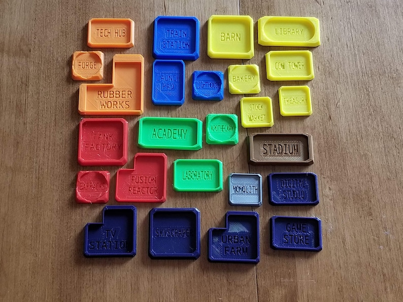 Snap On Bases for Landmarks in Tapestry - Base Game AND Plots & Ploys ...