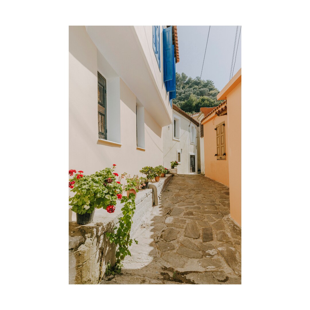 SAMOS GREEK VILLAGES, Photos of Greece, Greece Wall Art, Greek Home ...