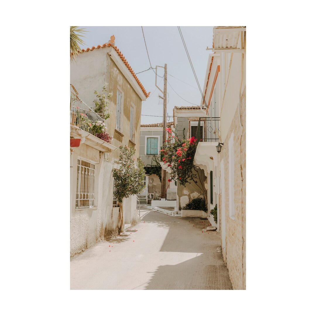 SAMOS GREEK VILLAGES, Photos of Greece, Greece Wall Art, Greek Home ...
