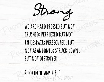 2 Corinthians 4 - Etsy