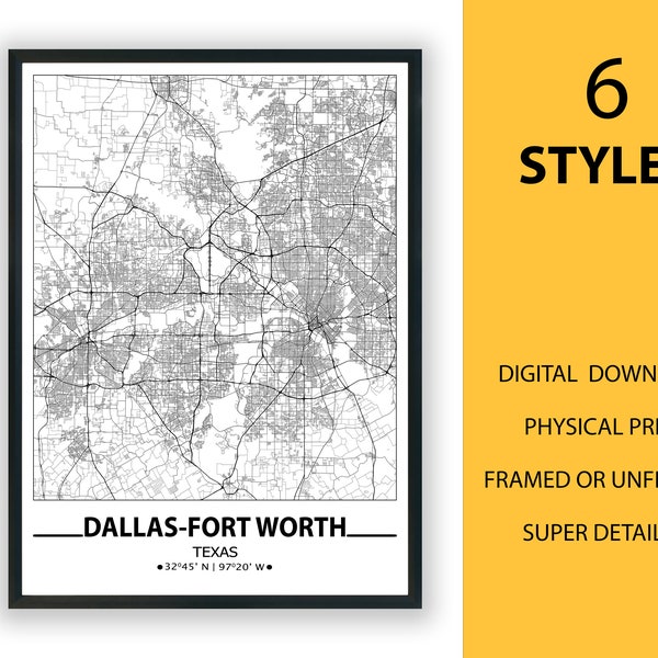 Fort Worth Printable Wall Art - Etsy