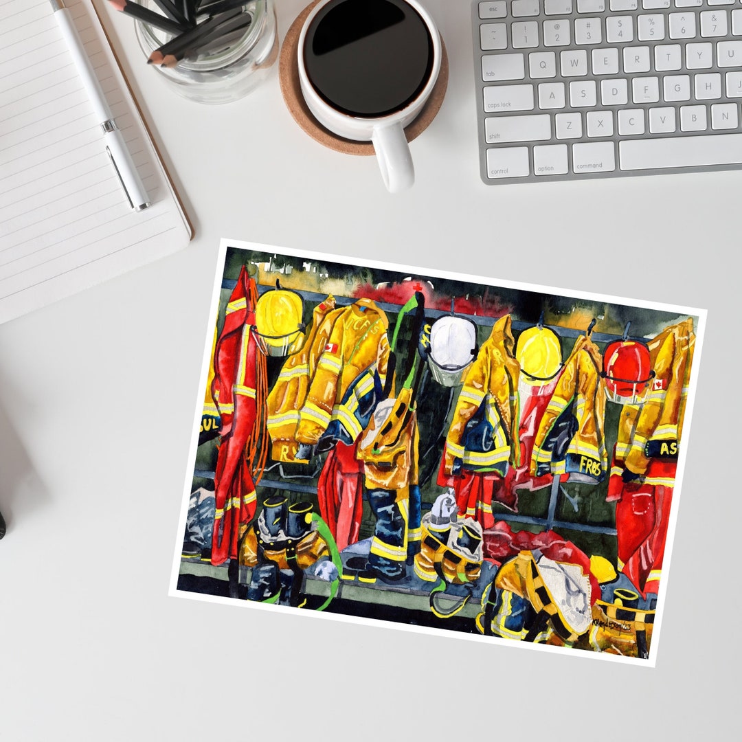 Firefighter Card: "calm Before the Storm", Firefighter Graduation ...