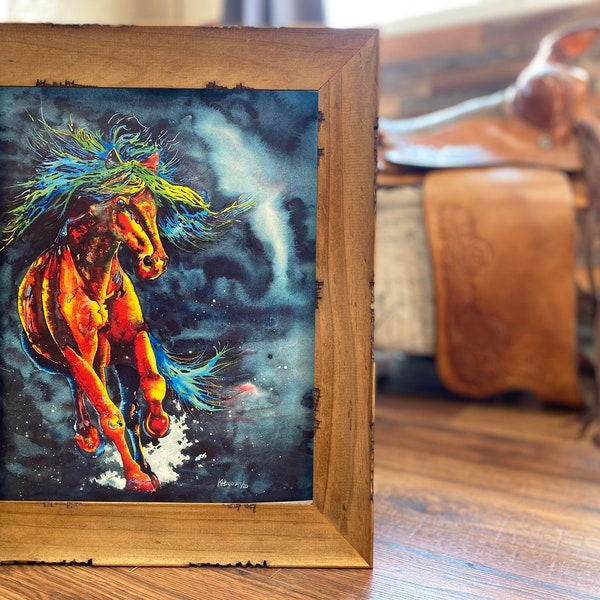 Dramatic Horse Art - Etsy