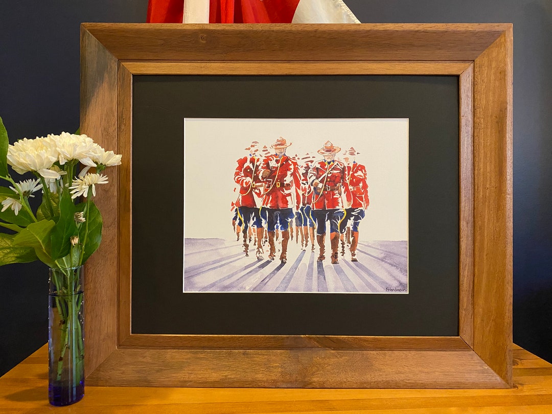 Rcmp Print "graduation Day", Mounties, Police Retirement Gift Wall ...