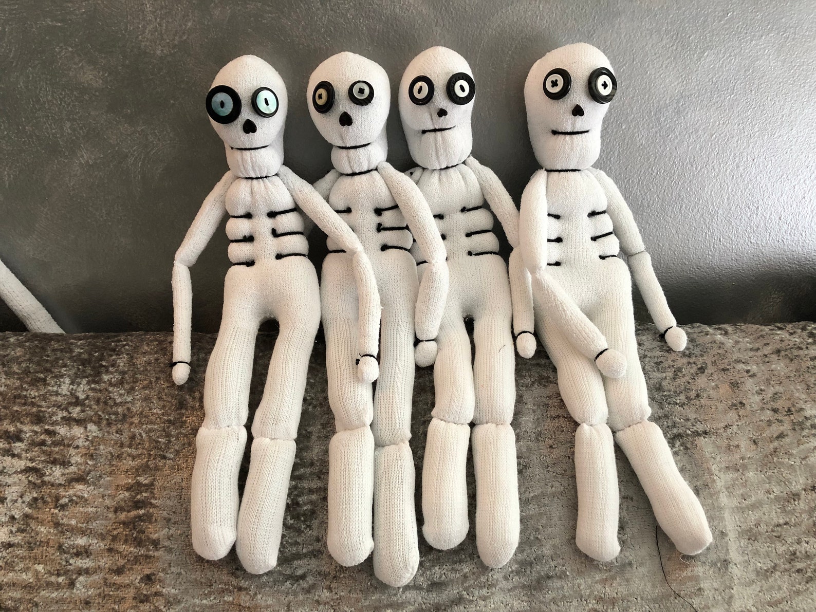 Halloween Skeleton Sock Doll | Etsy
