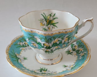 Queen Anne Teacup - Etsy
