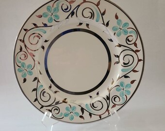 Painted Silver Plate - Etsy