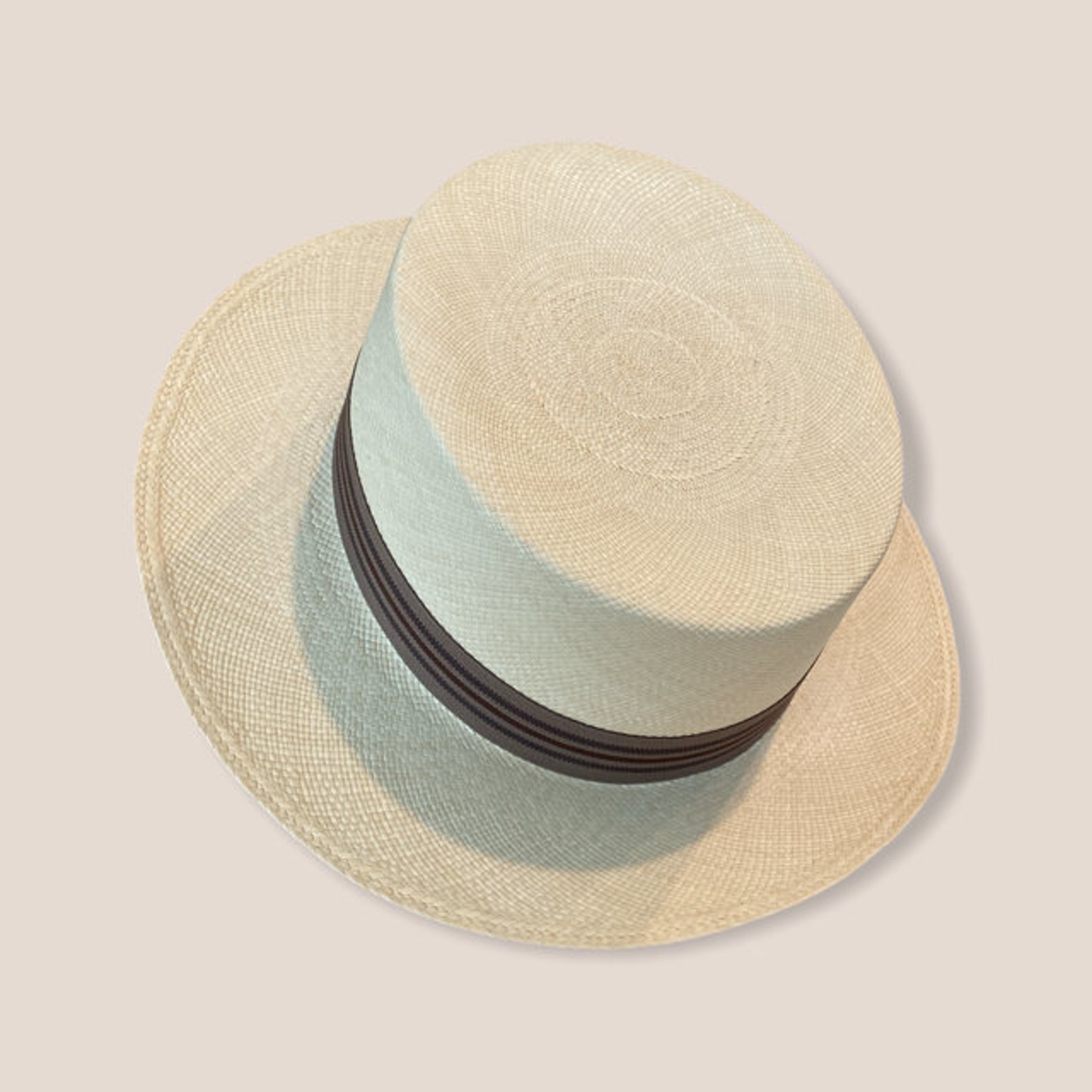 Authentic Handmade Panama Hat Size Large Color Natural-cordovez Style ...