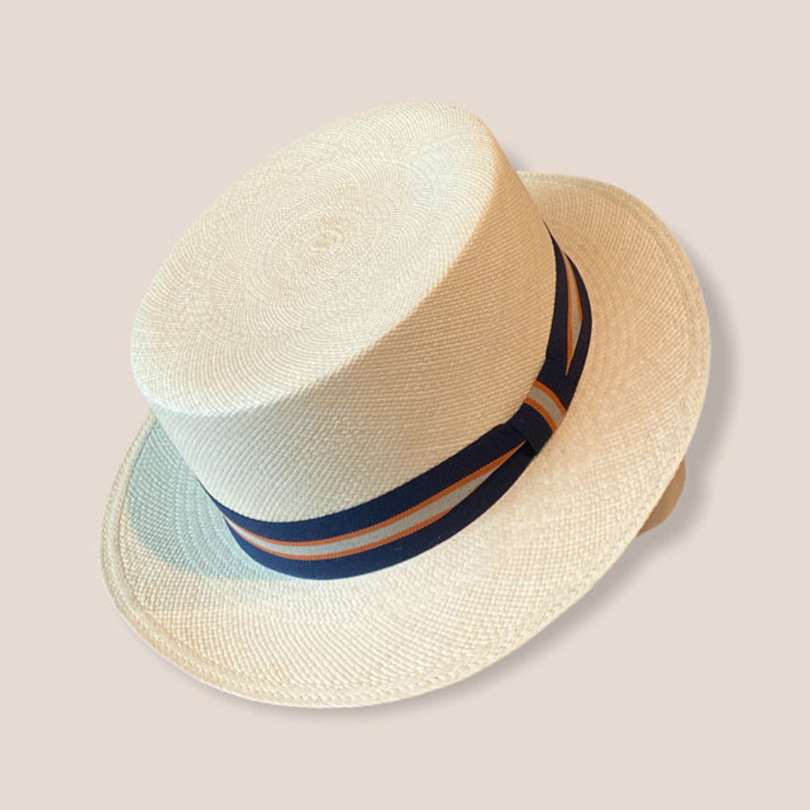 Authentic Handmade Panama Hat Size Large Color Natural- Cordovez Style ...