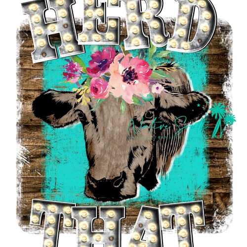 Cow SUBLIMATION TRANSFER Ready to Press Transfer Transfer - Etsy