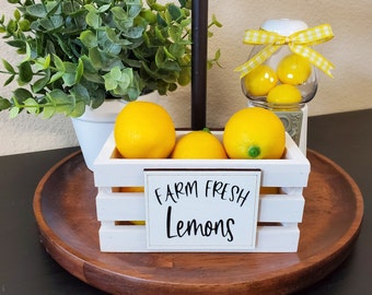Lemon Decor for Kitchen | Etsy