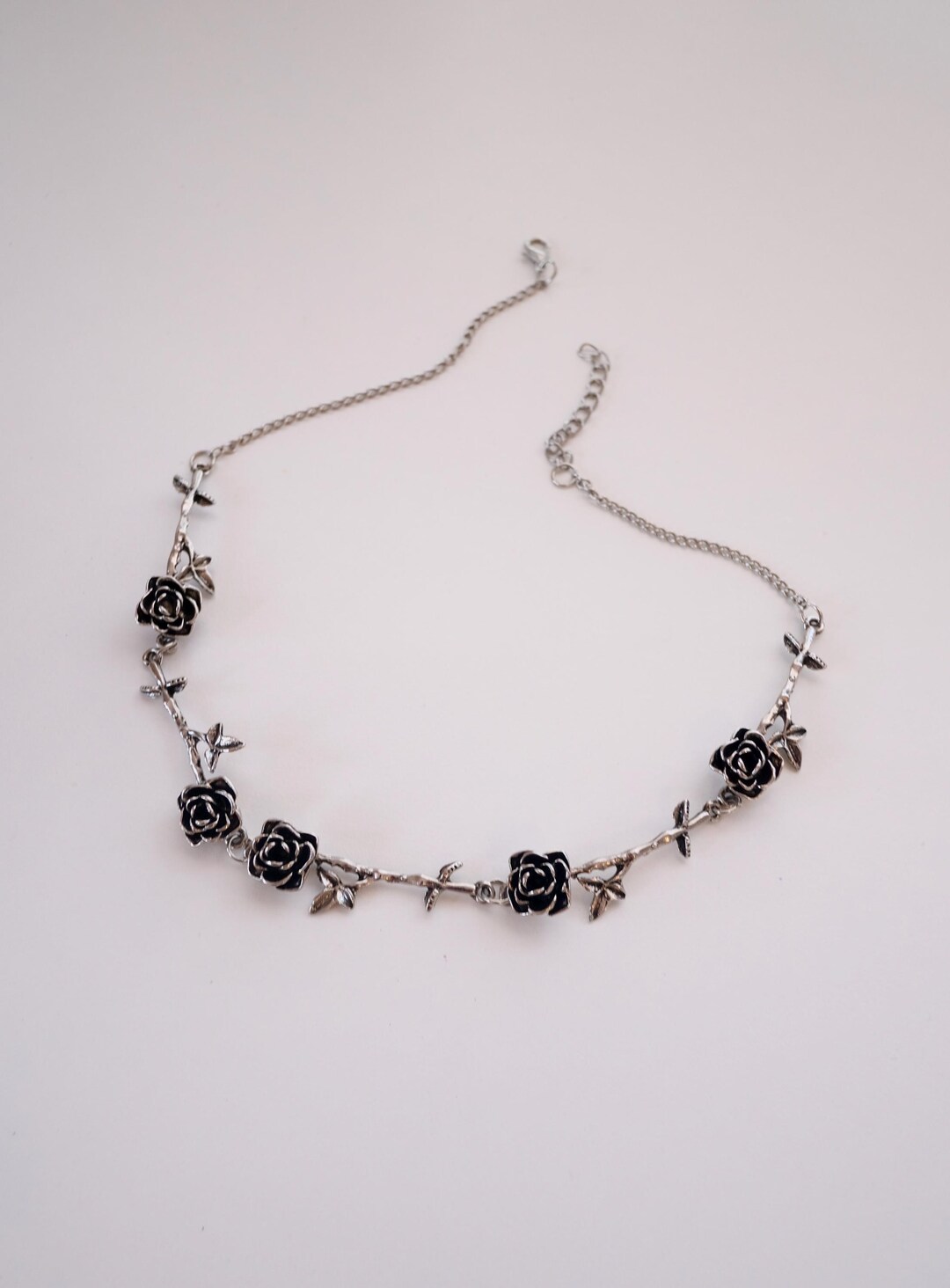 Gothic Rose Choker - Etsy