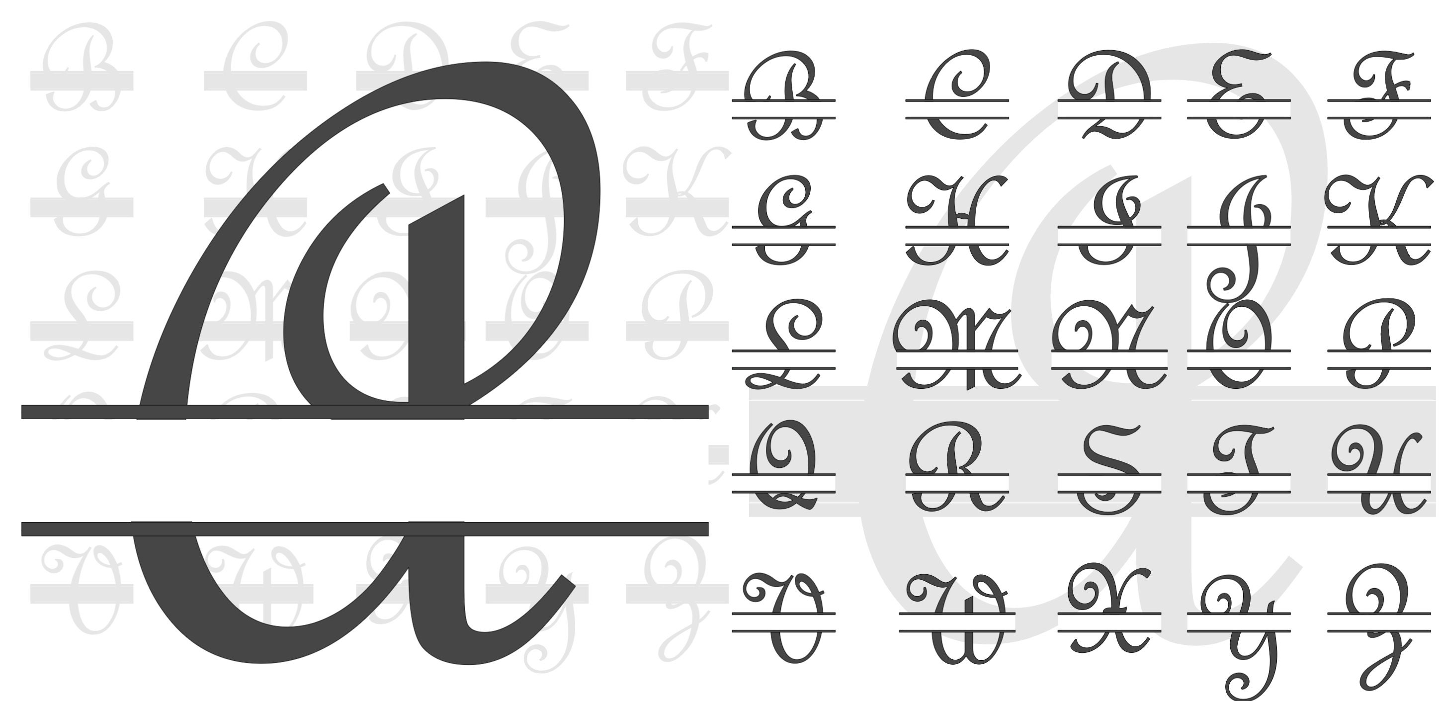 Monogramas De Letras