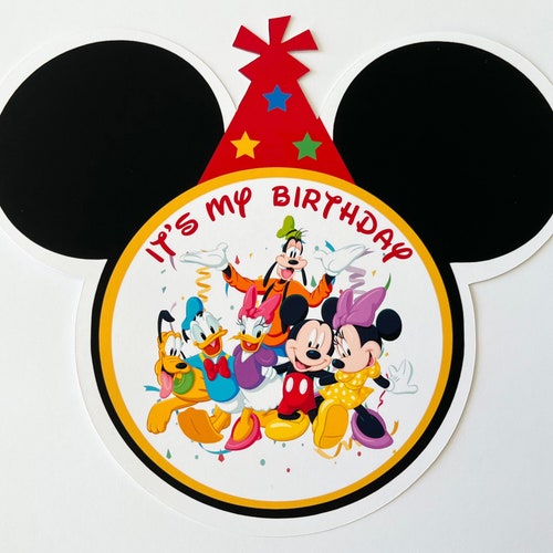 4 Disney Birthday Decorations / Disney Party / Disney Window - Etsy