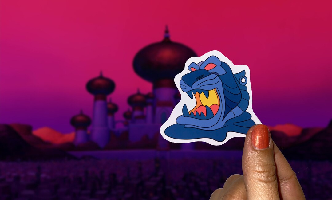 Disney Sticker / Disney Aladdin Sticker / Disney Vinyl / Aladdin Cave ...