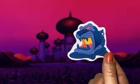 Disney Sticker / Disney Aladdin Sticker / Disney Vinyl / | Etsy