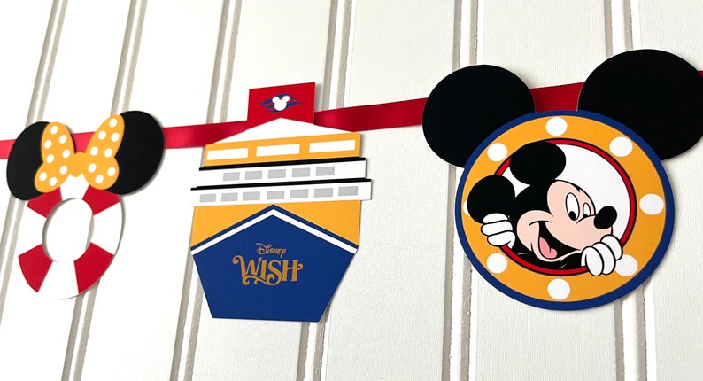 Disney Inspired Cruise MINI Garland | Disney Cruise Banner | Cruise ...