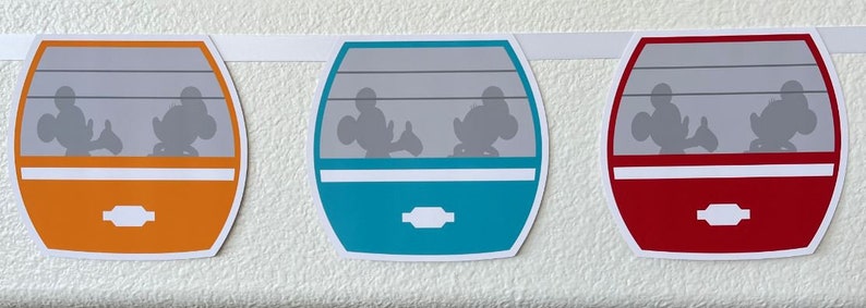 Disney SKYLINER BANNER / Disney Skyliner / Disney Gondola / Mickey and ...