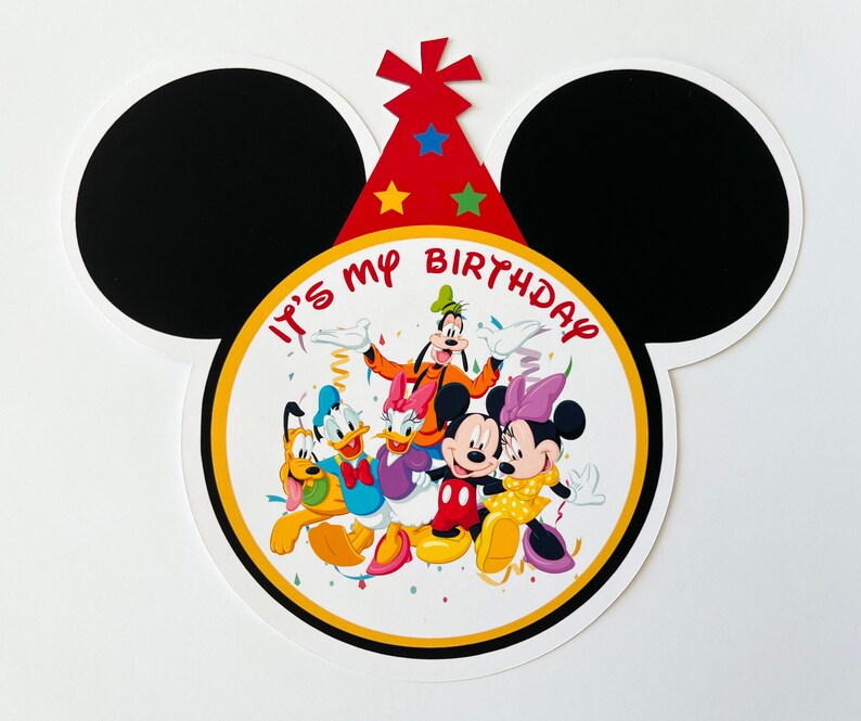 4 Disney Birthday Decorations / Disney Party / Disney Window and Wall ...