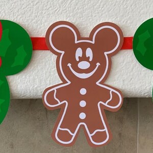 Disney Holiday Banner | Mickey Christmas Decoration | Disney Christmas ...