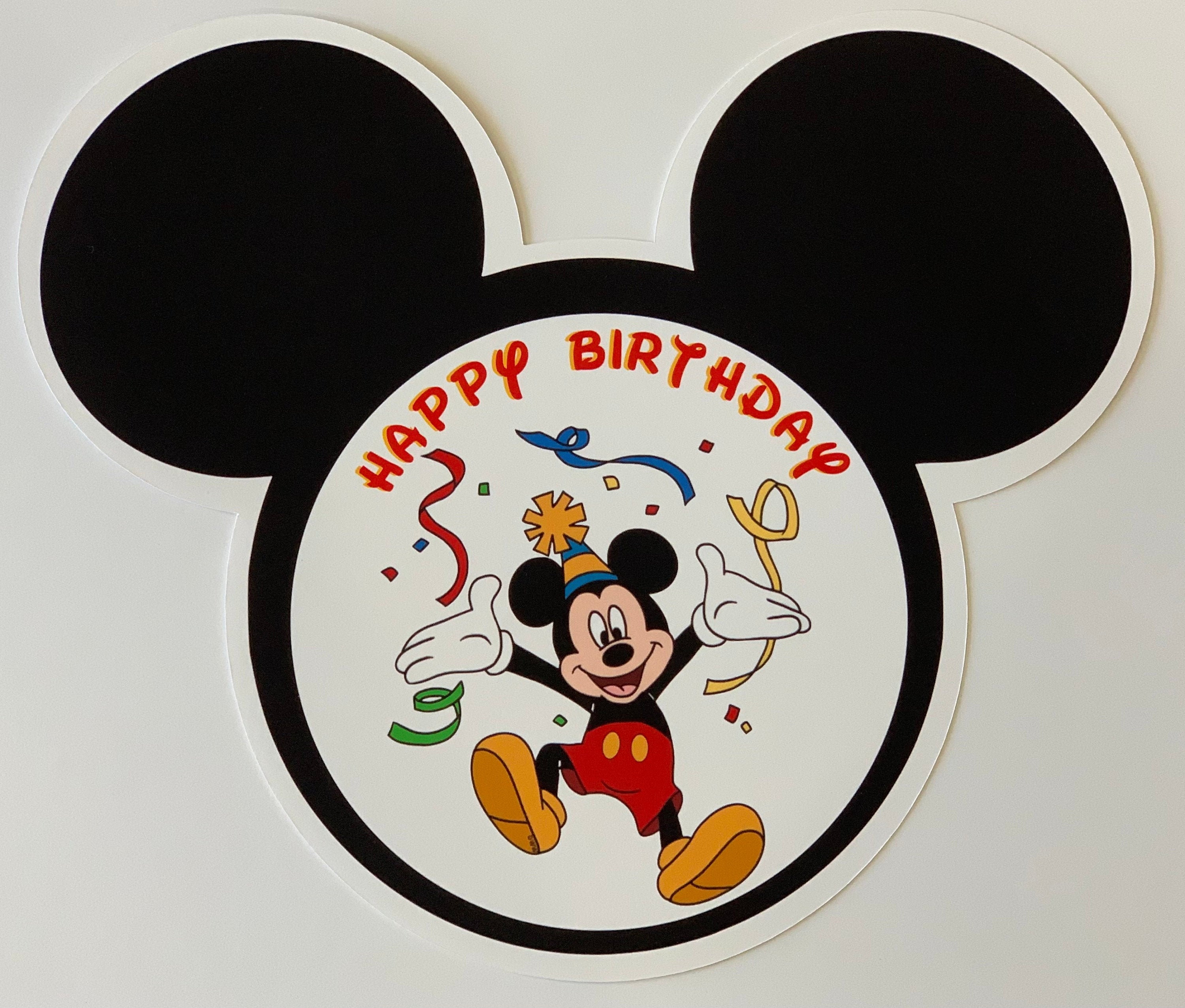 4 Disney Birthday Decorations / Disney Minnie Decoration / Disney Party ...