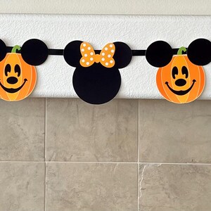 Disney Inspired Halloween Banner | Disney Banner L Halloween Decoration ...
