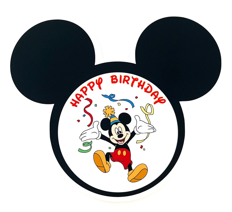 4 Disney Birthday Decorations / Disney Minnie Decoration / Disney Party ...