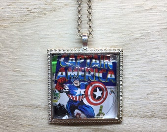 Comic Book Necklace - Etsy