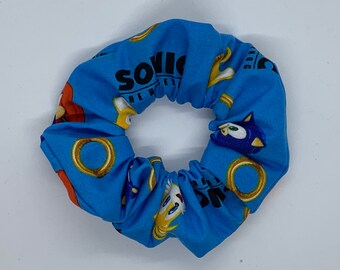 Sonic the Hedgehog Hair Scrunchie - Etsy