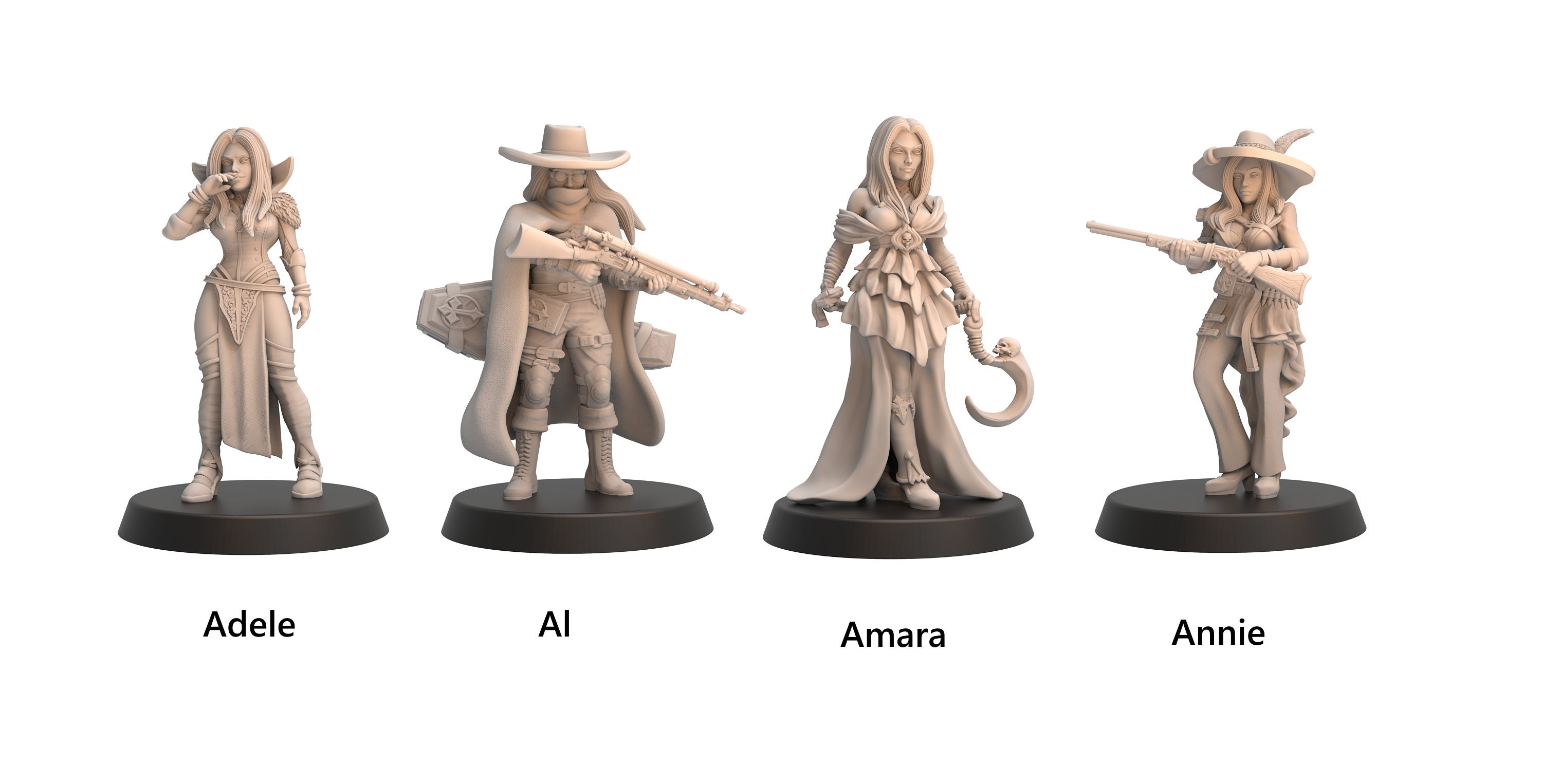 Table Top Heroes Vol 1 Dark Fantasy Miniatures - Etsy