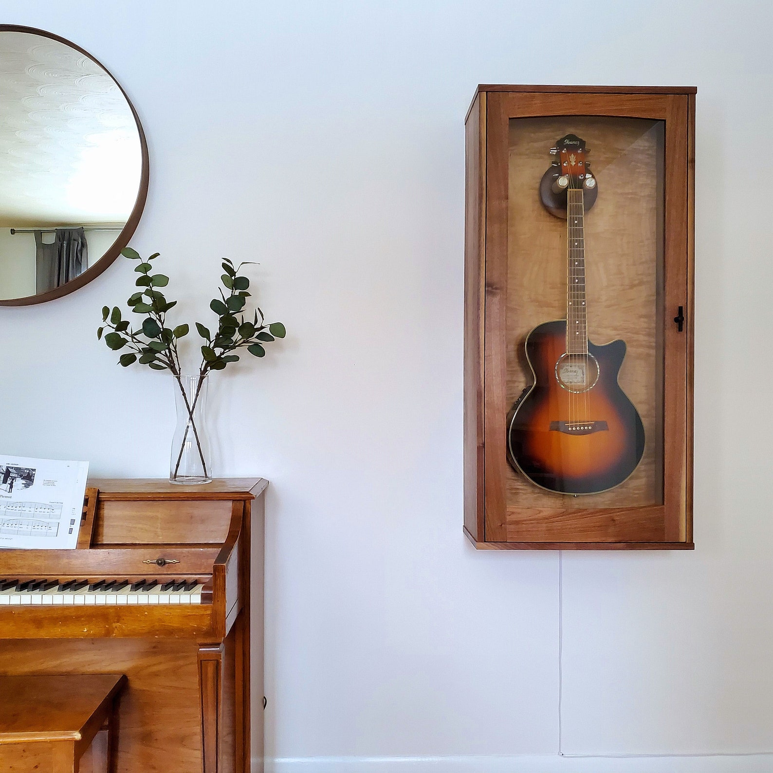 Guitar Display Cabinet - Etsy