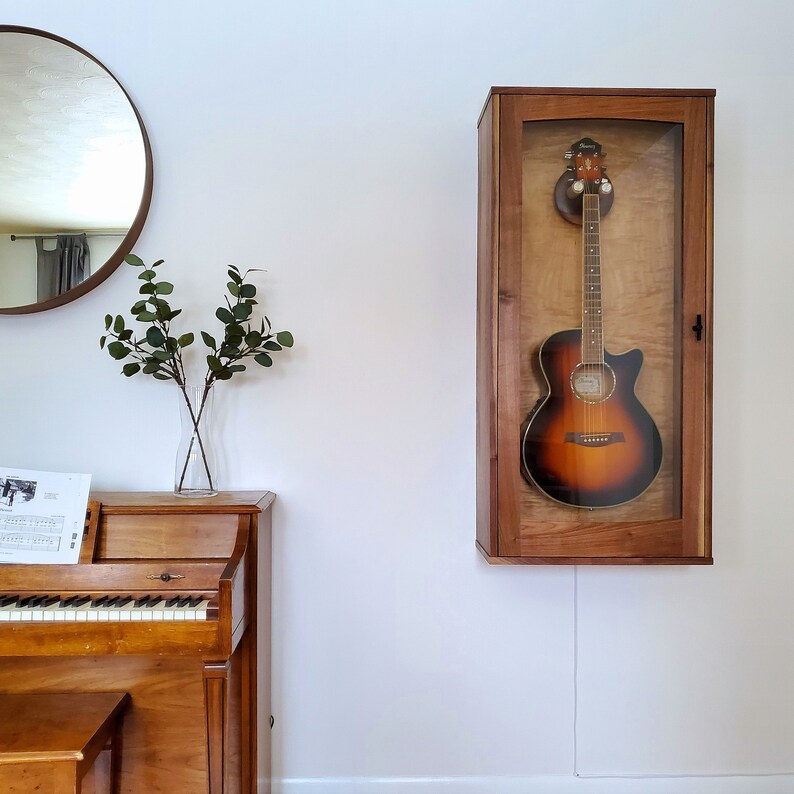 Guitar Display Cabinet - Etsy