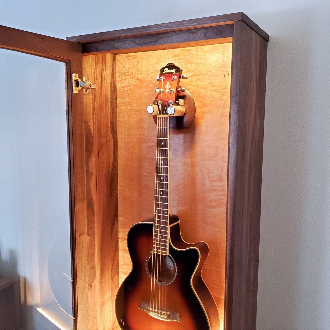 Guitar Display Cabinet - Etsy