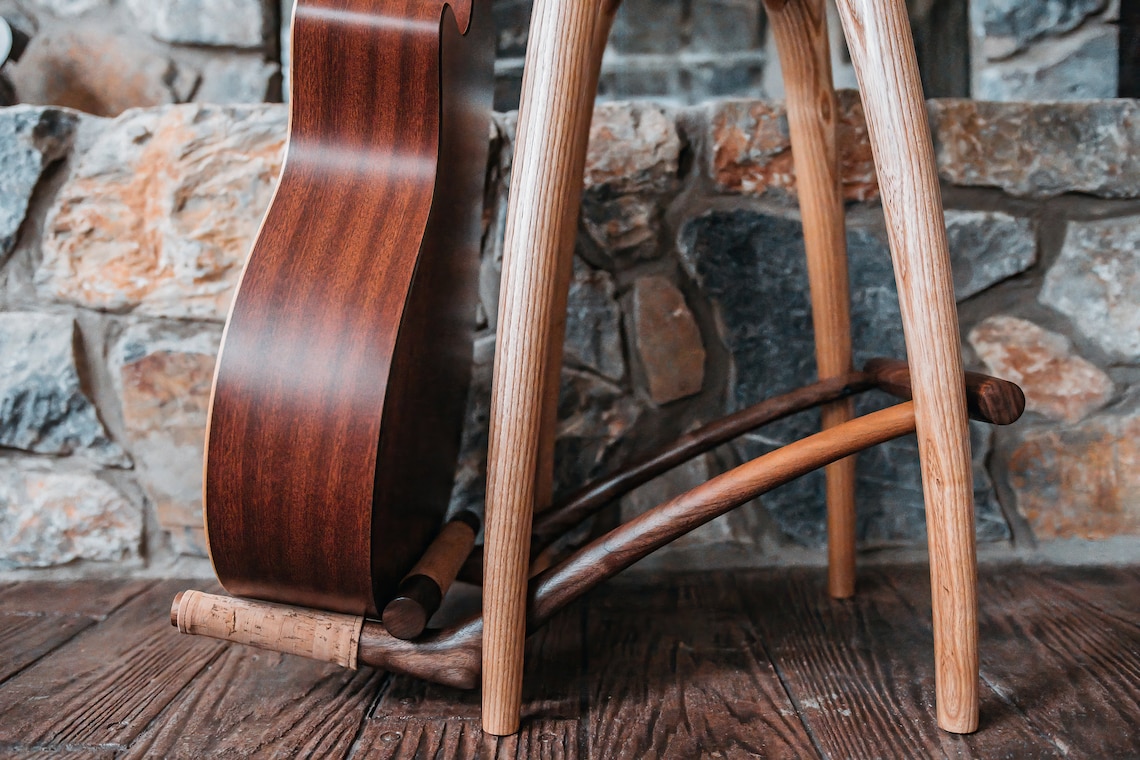 Performing Stool Guitar Stand | Etsy