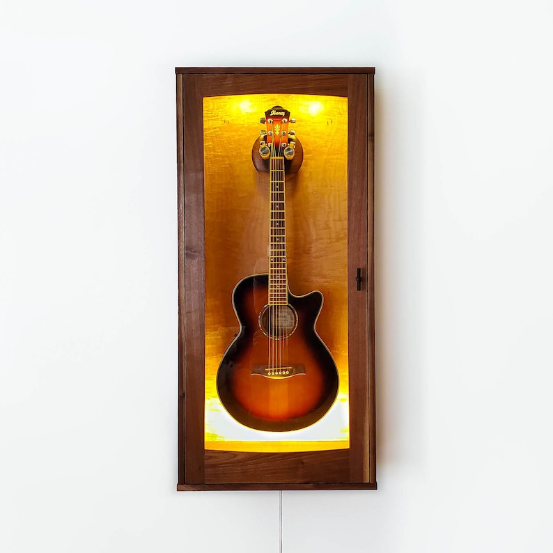 Guitar Display Cabinet - Etsy