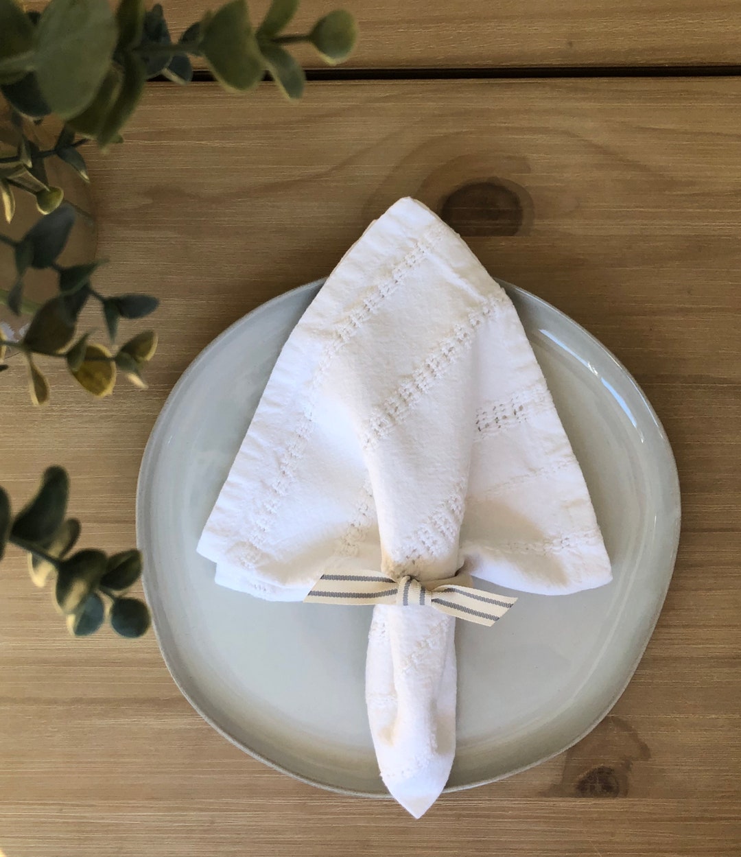 Set of Napkin Rings, Farmhouse Wood Napkin Rings, Wood Rings, Napkin ...